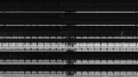 Dark Screen Glitch Echo Digital Noise Loop Effect — Free Stock