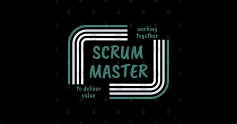 Agile Scrum Master Agile Scrum Master Sticker Teepublic
