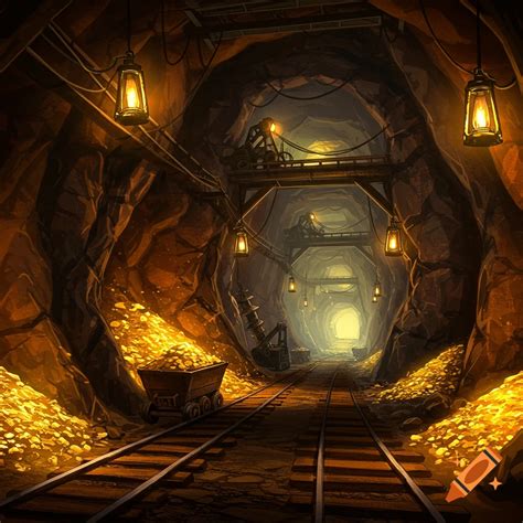 Underground Mine Concept Art