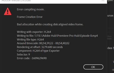 Premiere Pro Crashes While Exporting 4k Video Adobe Product Community