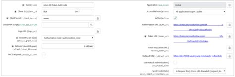 Connect To Azure App Registration Using Oauth Appl Servicenow Community