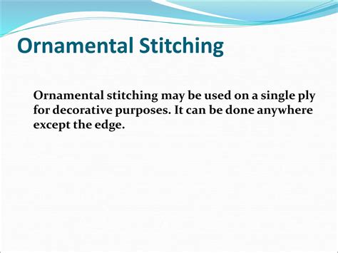 Session 9 Garment Seam Classificationppt Womens Outerwear