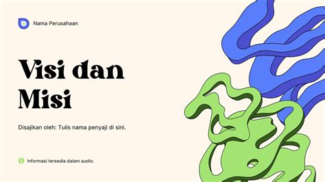 Gratis Desain Contoh Visi Misi Canva