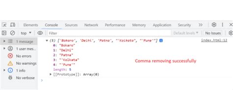 How To Split String To Array By Comma Using Jquery Devops Freelancer