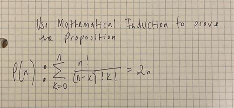 solved use mathematical induction to prove the proposition