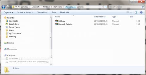 Installed Programs Don T Appear In Start Menu Folders Windows 7 Forums