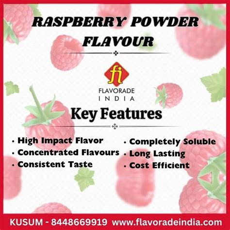 Flavour Apple Raspberry Flavour Powder At Best Price In New Delhi Id