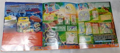 Album De Stickers Monster Rancher Jack Vacío Año 2001 En Venta En