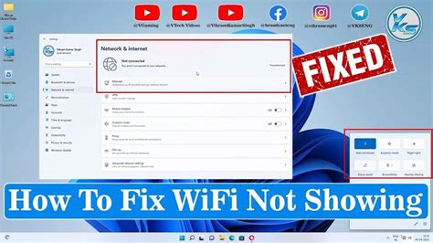 Fix Wifi Not Showing In Settings On Windows Fix Missing Wifi