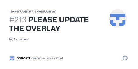 Please Update The Overlay · Issue 213 · Tekkenoverlaytekkenoverlay · Github