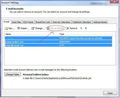 How To Set Email Account In Outlook 2007 As Default Email Client Techyv Com