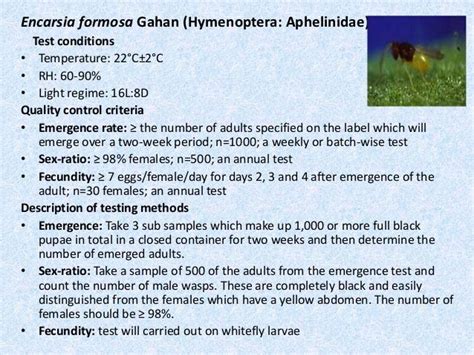 Quality Control Biocontrol Agents Makerhoreds