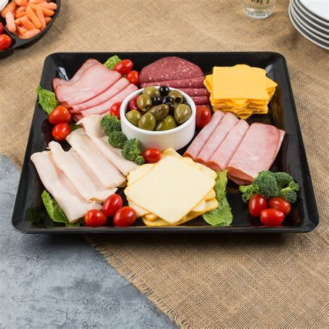 16x16 Black Square Platter 25case Distribution Of The West