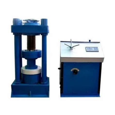 Semi Automatic Digital Compression Testing Machine For Concrete Cube Test Capacity 3000 Kn At