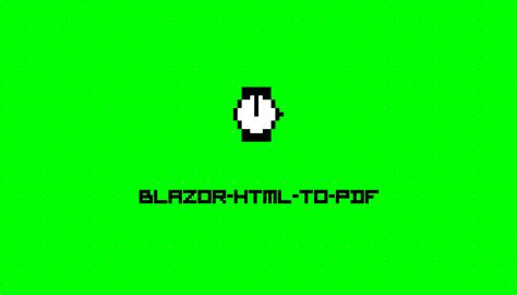 Blazor Html To Pdf Stories Hackernoon