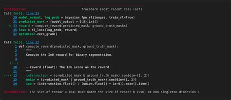 Python Mismatch In Tensor Dimensions In Bayesianfpn With