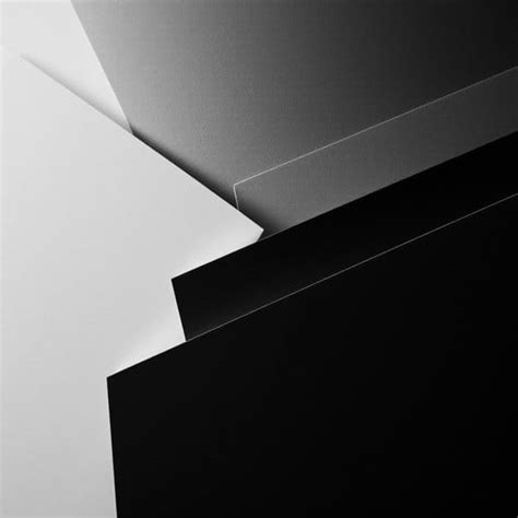 Free Paper Forms Intersect Image Minimal Monochrome Geometric