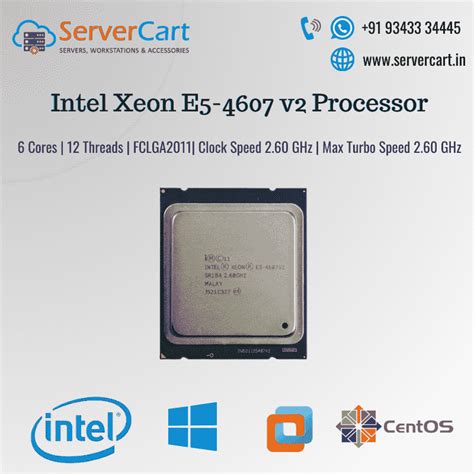 Intel Xeon E V Processor Best Price In India ServerCart