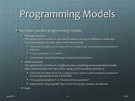 Ppt Advanced High Performance Computing Workshop Hpc 201 Powerpoint