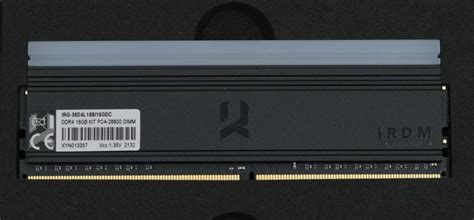 Goodram Irdm Rgb Review En Español Ddr4 3600 Cl 18 Análisis Y