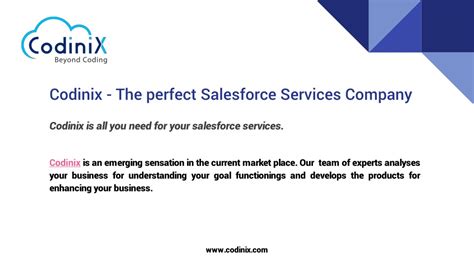 ppt salesforce implementation services powerpoint presentation free