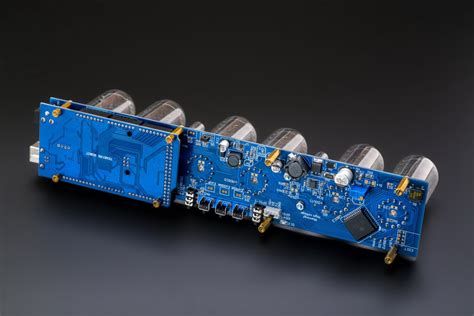 IN 18 Shield Nixie Clock With Sockets And Dots SMF RGB USB Tunes Tubes Columns With