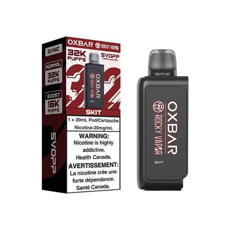 Oxbar Svopp 32k Pod Skit 20ml Vapeluv Vapeshop