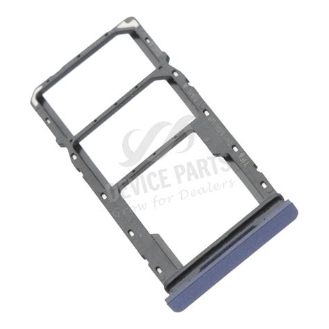 SIM Card Tray For TCL 408 Dual Card Version Blue Ori