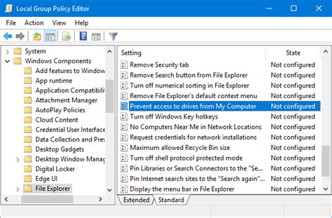 Disable User Access To The C Drive In Windows 10 How To Windows 10 Computer Repair