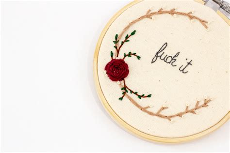 Fuck It Mature Motivational Swear Word Art Cursing Etsy