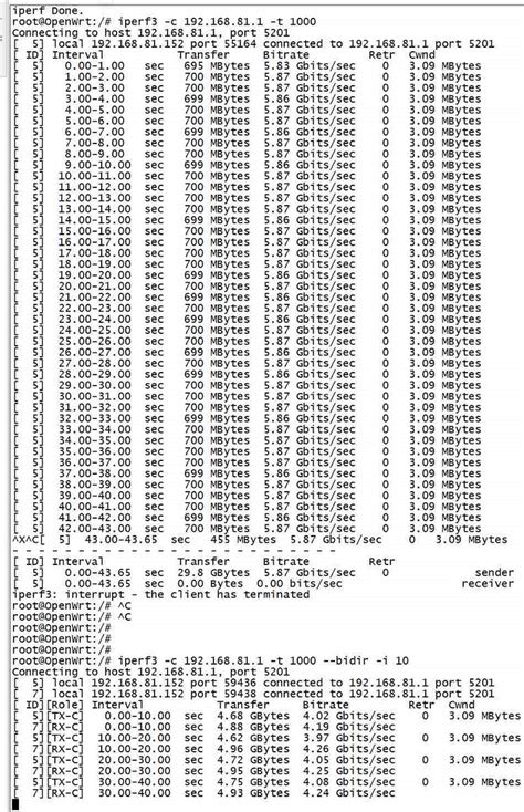 Banana Pi Bpi R3bpi R3 Minibpi R4 Router Board Iperf3 Speed Test