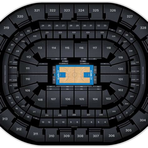 Chesapeake Energy Arena Seating Chart Gallery Of Chart 2019 43d