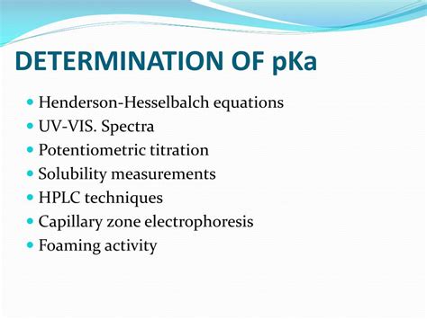PPT Preformulation Parameters PKa And Solubility PowerPoint Presentation ID 3139856