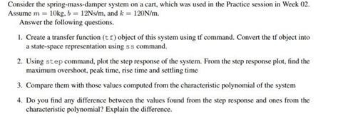 Solved QUESTION Note Solve By Using Matlab Consider
