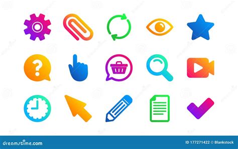 Document Time And Question Mark Line Icons Search Video And Check