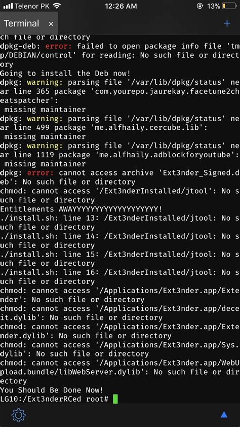 [help] any solution for this error r jailbreak