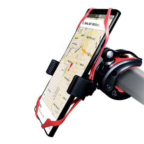 Силиконова стойка за колело мотор Цвят Черен