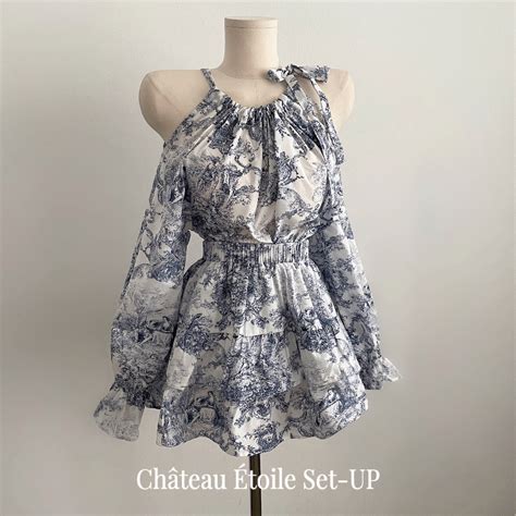 도은클로젯 자체제작 투피스set 샤또 오프숄더 바캉스 투피스 셋업 바캉스룩오프숄더오프숄더원피스바캉스원피스홀터넥홀터넥블라우스홀터넥원피스여행원피스플레어