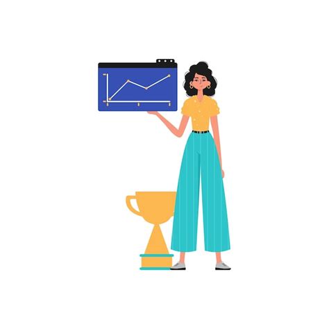 L Enfant De Sexe F Minin Tient Un Tableau Avec Une Force Morale