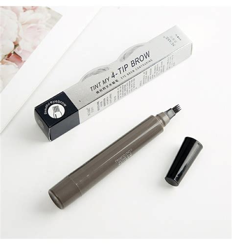 눈썹타투펜 문신 아이브로우 여성 패션 4포크 리퀴드 5색 아이 브로우 티몬