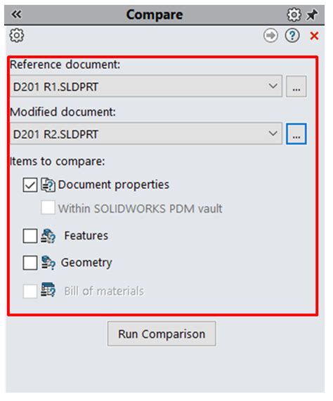 Solidworks Compare Tools Ime Wiki