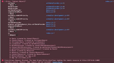Cors Error On Docsjsonld · Issue 264 · Api Platformadmin · Github