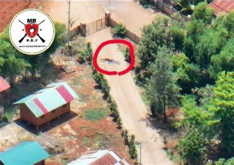 မိုးဗြဲ တိုက်ပွဲတွင် စစ်ကောင်စီတပ်သား ၂၀ ဦးထက်မနည်းသေဆုံး၍ စစ်ကောင်စီတပ်က လက်နက်ကြီး အလုံး ၁၀၀