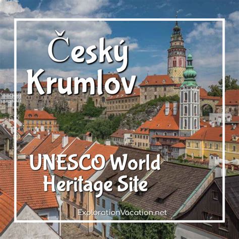 Historic Centre Of Český Krumlov World Heritage Site Exploration Vacation