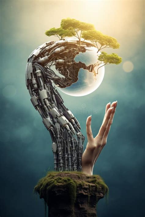 Machine Learning And Machine Learning In Bioinformatics Concept Stock