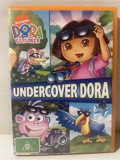 Dora The Explorer Undercover Dora Dvd 2009 Pal Region 4 999