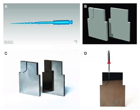 A Stereolithography Stl File Of The Endodontic Rotary File B Stl Download Scientific