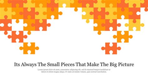 Get Now Puzzle Piece PowerPoint Background Presentation