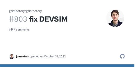 Fix Devsim · Issue 803 · Gdsfactorygdsfactory · Github