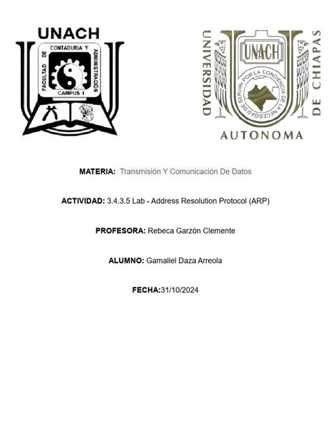 address resolution protocol arp pdf